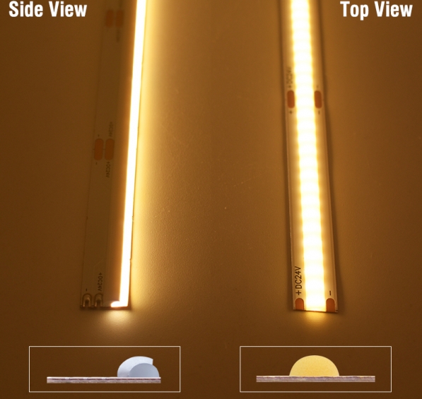 Banda Led, 10W, COB, Alb, Side-lighting